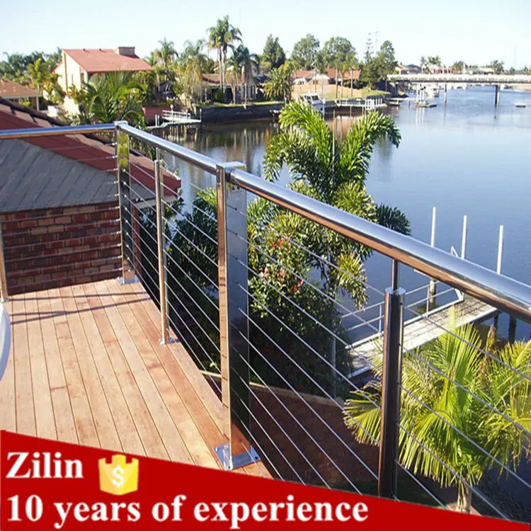 2020 Brand New Premade Deck Railing/balcony Balustrade Design/tension ...