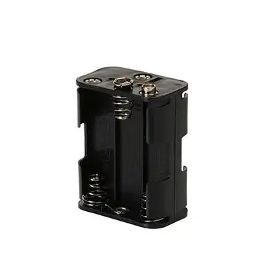 9V 6aaa 6 AA Battery Holder with Cover Switch & JST Connector