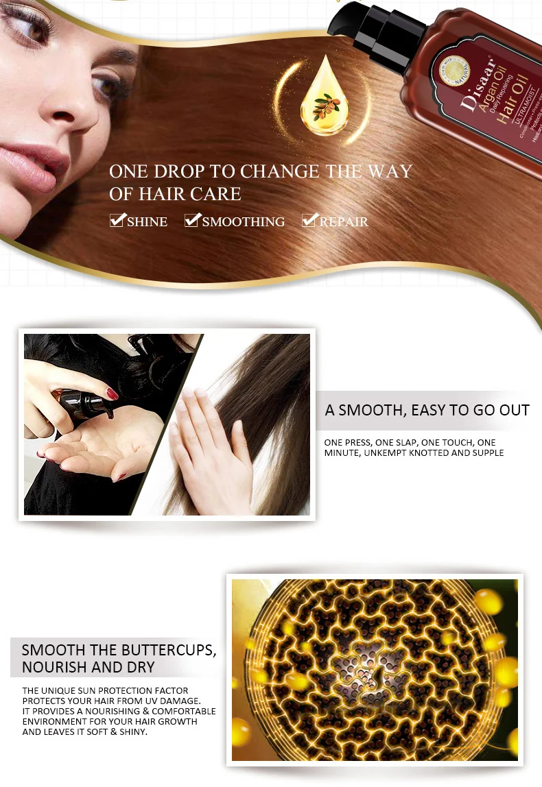 Disaar Argan Oil - Natural Hair Growth & Repair Solution