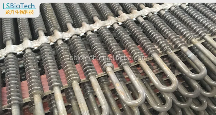 Finned Tube Economizer Heat Exchanger High Efficiency Low Exhaust ...