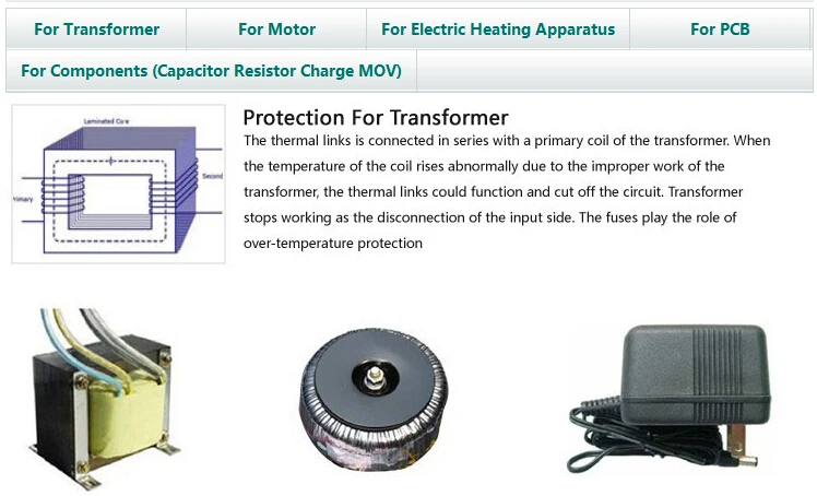 High Quality Coffee Maker Heating Element Micro Thermal Fuse For ...