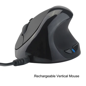 Factory Supply 6d Wireless Vertital Mouse Ergonomic Rohs Mouse With Usb ...