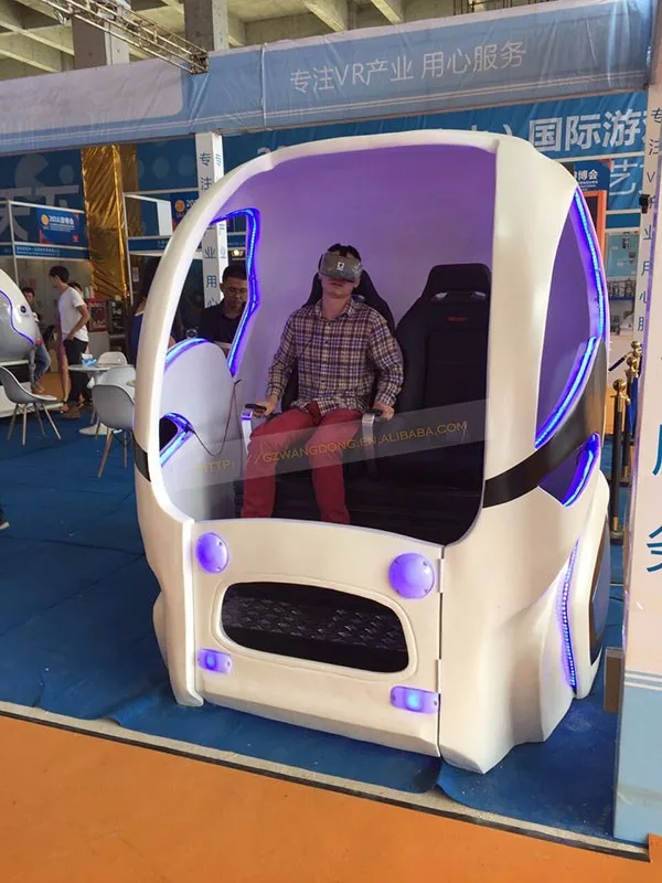 Space Capsule 2 Seats 9d Virtual Reality Play Station Vr Simulator For ...