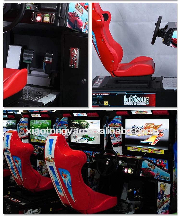Popular Game Center Video Simulator Arcade Adult Car Racing Game Machine