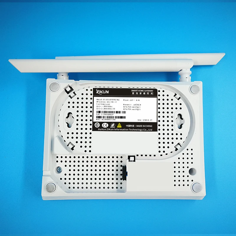 Puerta de enlace de casa inteligente, ZC-520 GPON uu, + 3FE 1GE, LAN, WIFI 2,4G, UU., HGU, DOT ...