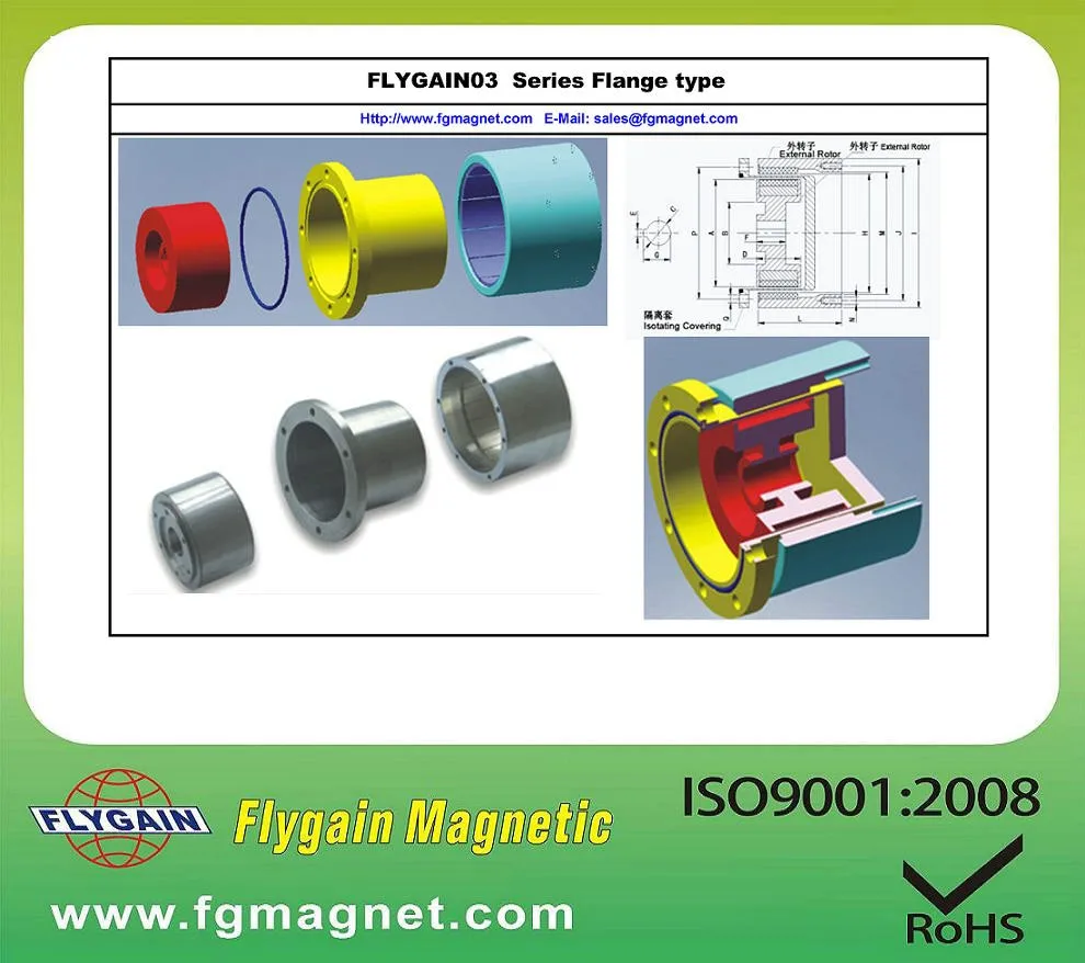Permanent Magnetic Coupling - Buy Magnetic Shaft Coupling,Universal ...