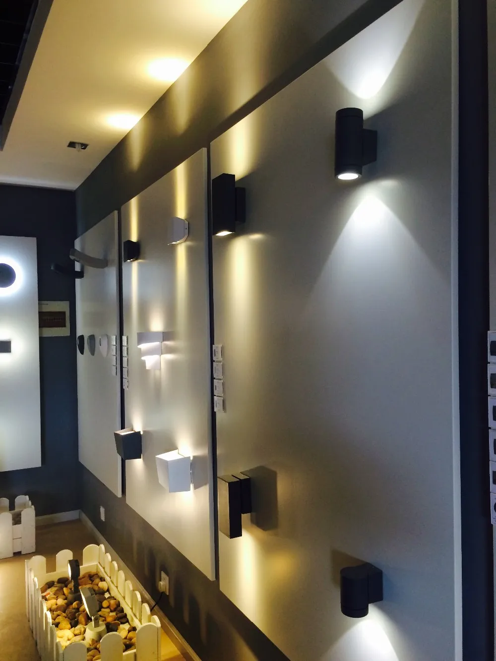 Column External Wall Light Led Up Down Light Wall Outdoor Light Led ...