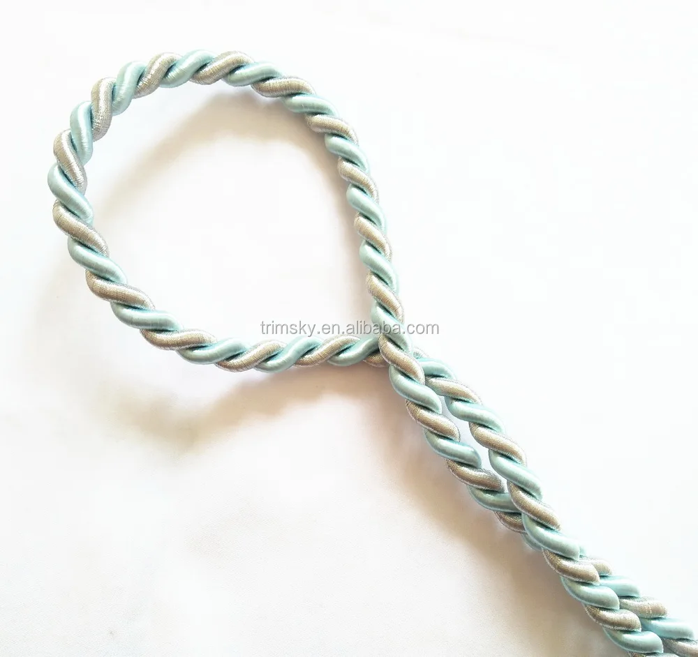 Decorative Gold Metallic Cord Silver Metallic Cord - Buy Decorative ...