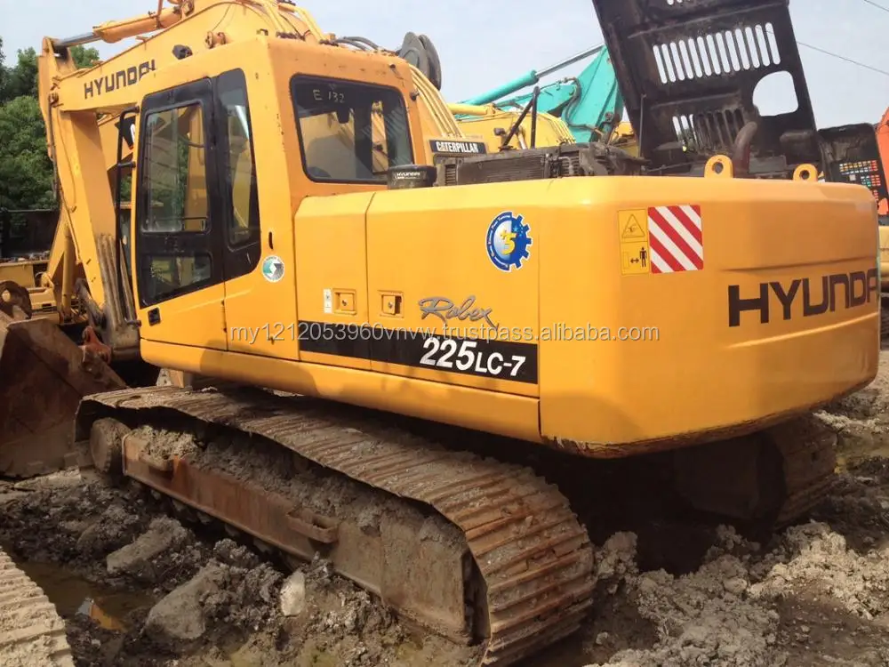Used Hyundai R 225lc Excavator /hyundai 220lc-9s Crawler Excavator ...