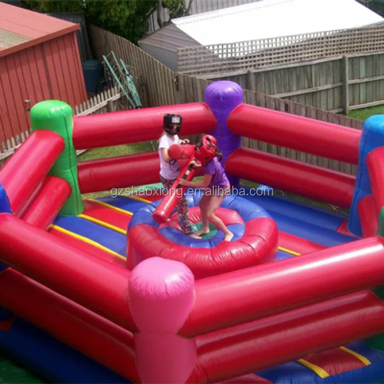 Custom Inflatable Pedestal Gladiator Jousting Games