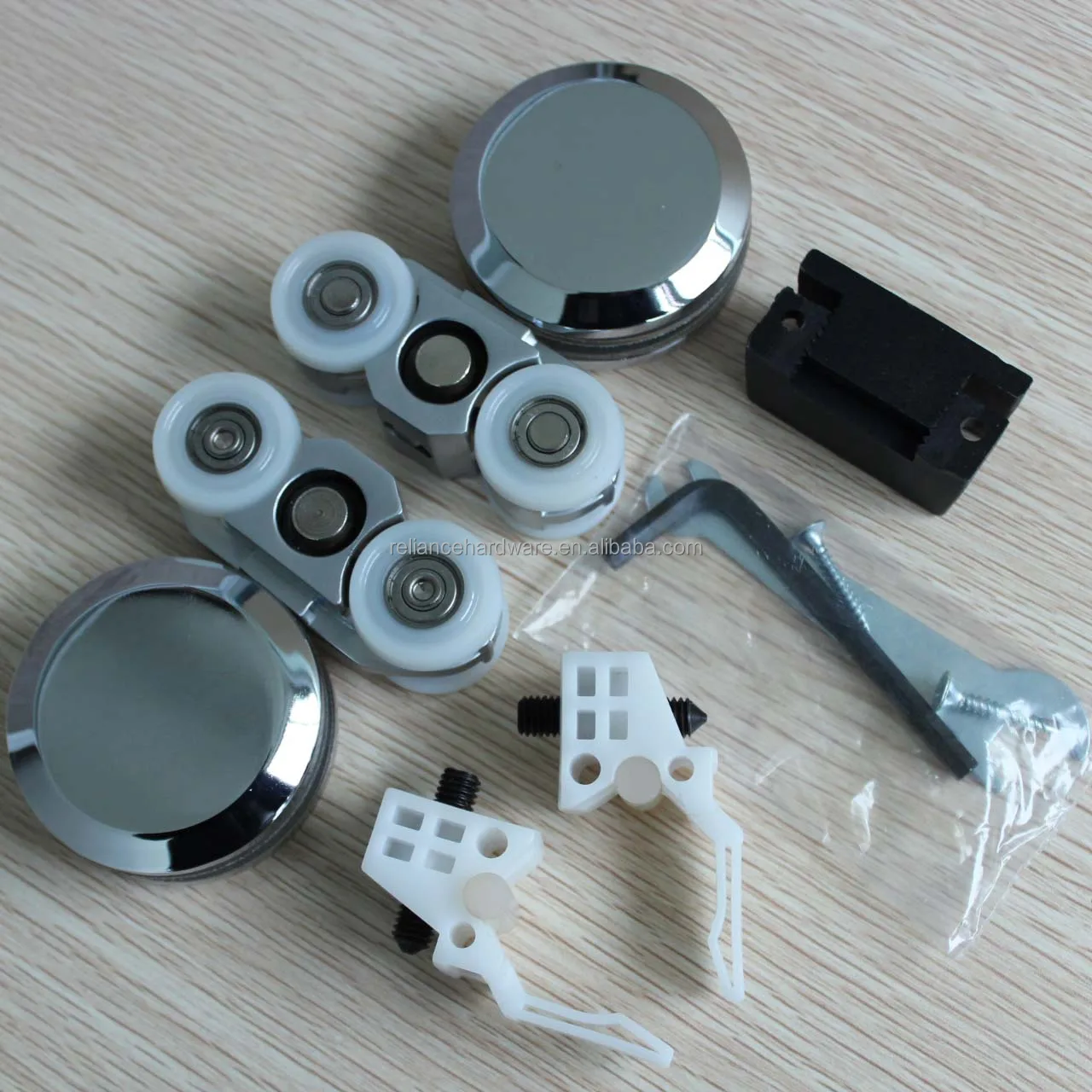 High Quality Class Sliding Roller Hanging Wheel For Sliding Glass Door ...