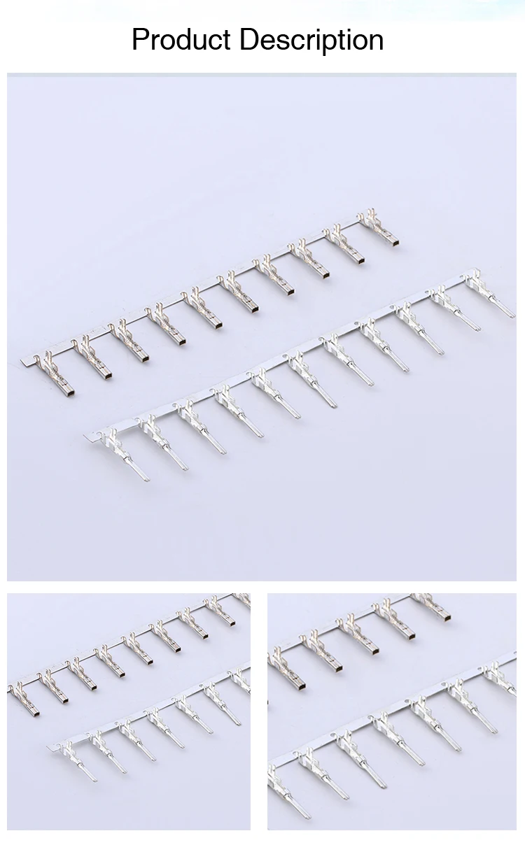 Quick Connect YL 4.5mm Pitch Wire Brass Male Female Crimp Terminal Connector SYF-41T-P0.5A ...