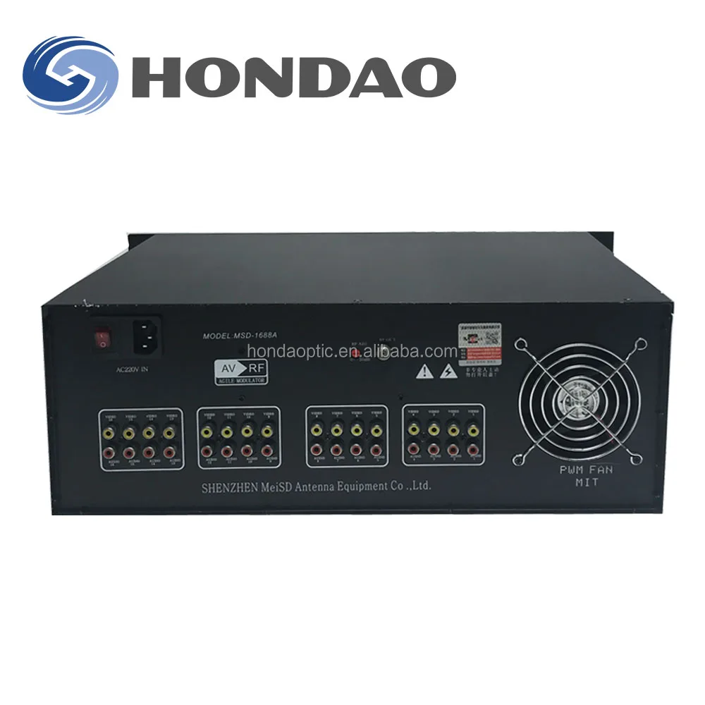 Hondao 16 In 1 Catv Headend Equipment Catv Modulator Fixed Type - Buy ...
