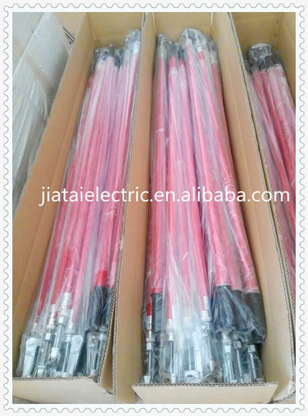 16m Earth Wire with Ground Rod and Line Clamp - Reliable Grounding