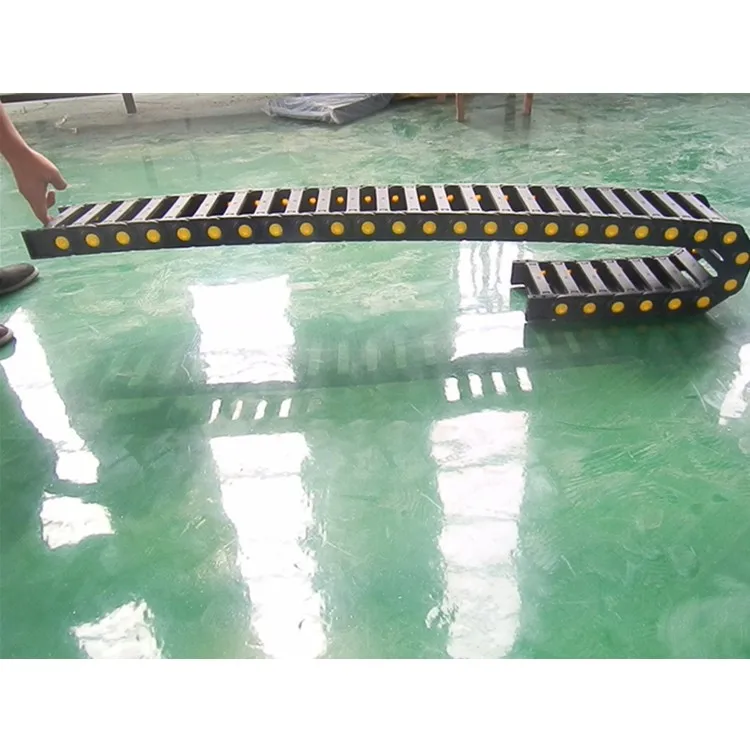 55 Series Reinforced Nylon Flexible Cable Protection Carrier Track ...