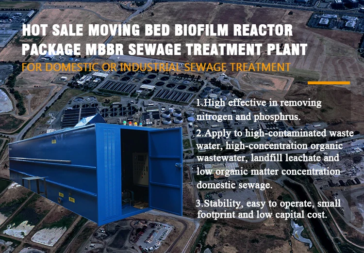 Mbbr Moving Bed Biofilm Reactor Waste Water Treatment Plant - Buy Mbbr ...