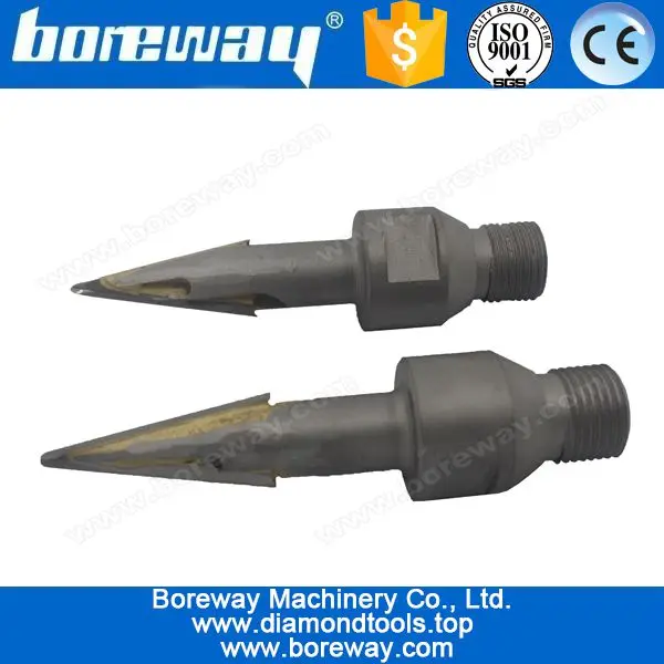 3mm Tip 50mm Length Tungsten Carbide Grit Cnc Engraving Tool Bits With ...