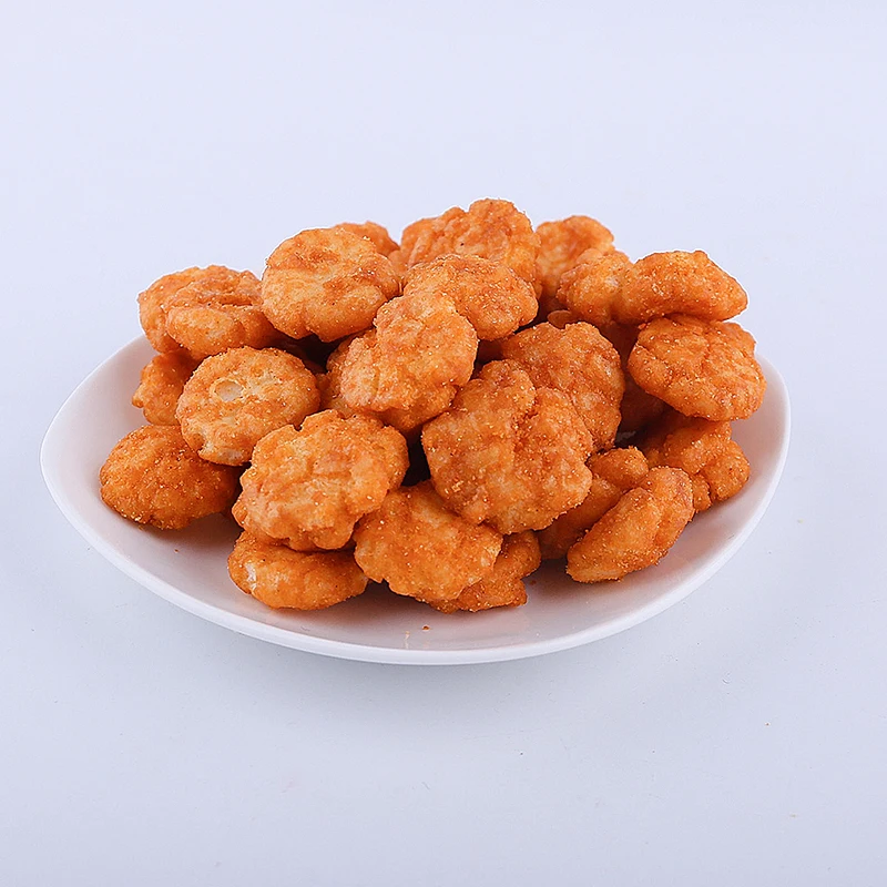 Good Tasty Bulk Packing Oem Bbq Fried Rice Crackers - Buy High Quality ...