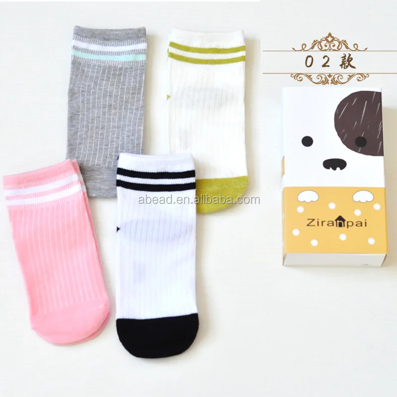 Best Gift Box Packaging Baby Socks Set Custom,Cute 3d Animal 4 Pairs ...