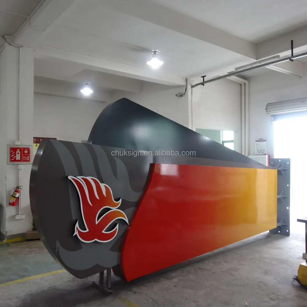 Hot! 8.5m High Car Logo Double Sided Vacuum Forming Giant Led Outdoor ...