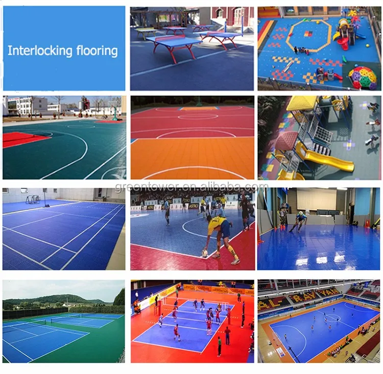 Top Quality Movable Plastic Interlocking Tiles Roller Skating Flooring ...