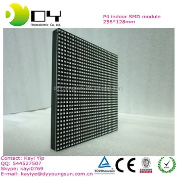 P4 Indoor Full Color Smd Led Display Led Module - Buy Flexible Led ...