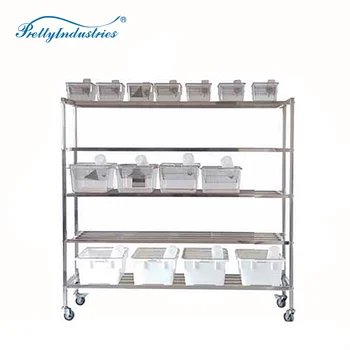 Laboratory Stainless Steel Rat Breeding Cages Racks - Buy Rat Breeding ...