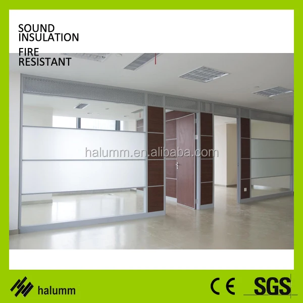 Mdf Panel Partition Aluminum Frame Demountable Partitions Partition ...