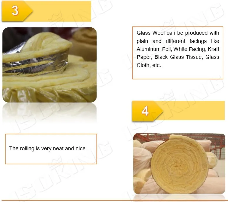 Kraft Paper Glass Wool With Black Tissue - Buy Glass Wool With Black ...