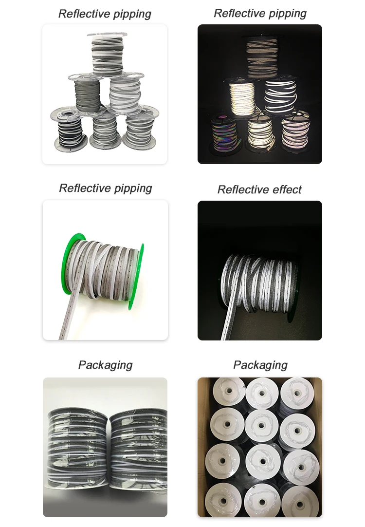 Reflective Piping for Backpack Edging Elastic Reflective Piping ...