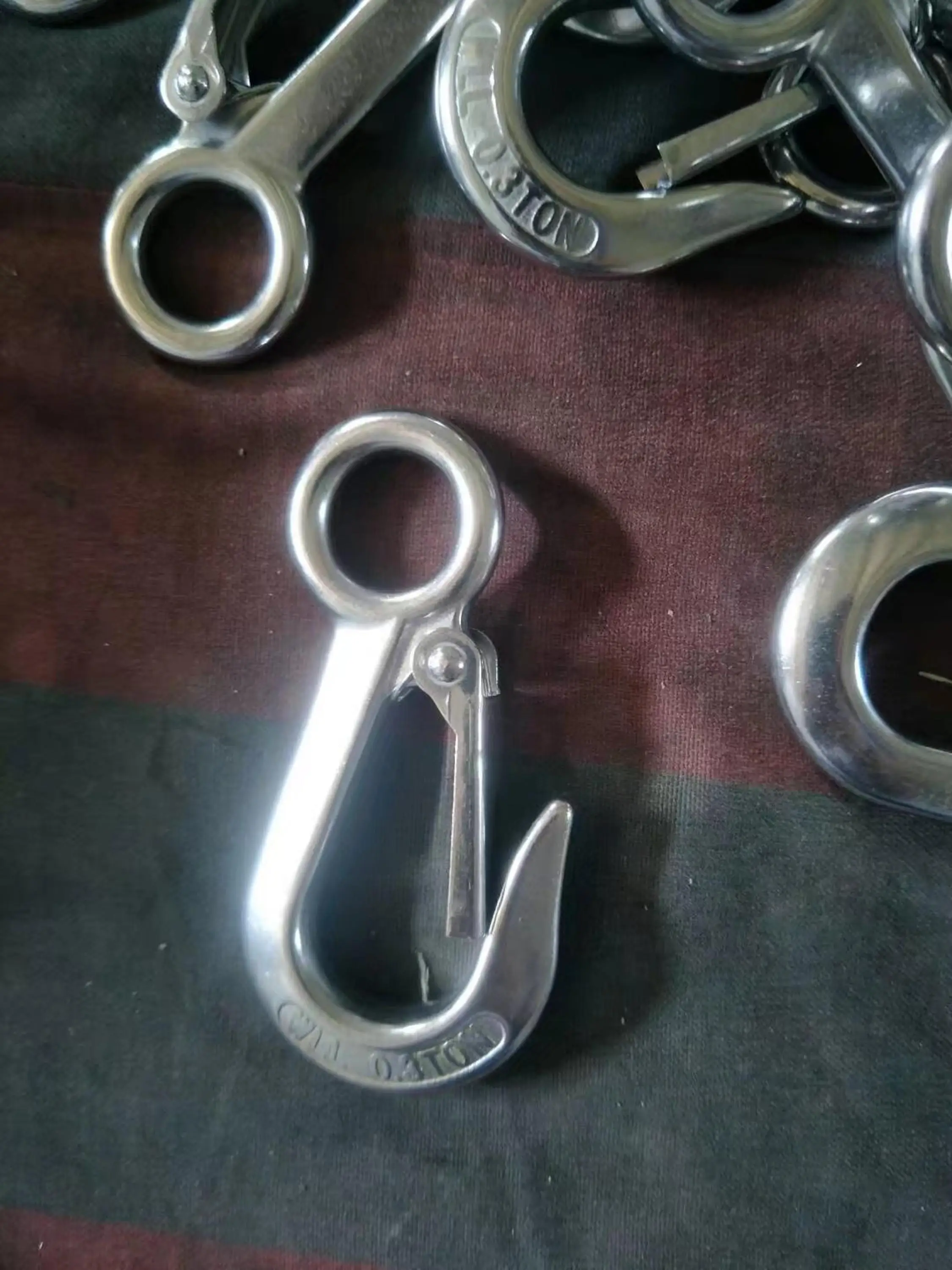 Stainless Steel Ss304 Ss316 Large Eye Hook With Latch - Buy Stainless ...