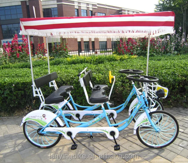 Famille Vélo De Tourisme Pour 4 Roues Tandem Vélo/jante En Alliage D ...