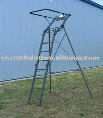 Aluminum Hunting Tree Stand Ladder - Stainless Steel Outdoor