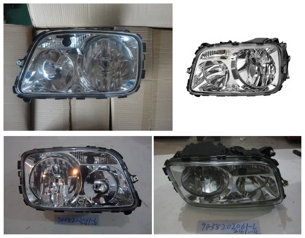 Heavy Duty Truck Body Parts Oem 9438202061lh 9438201661 9438201461 Head ...