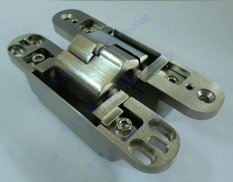 Zinc Alloy German Hidden Door Hinge for Heavy Doors