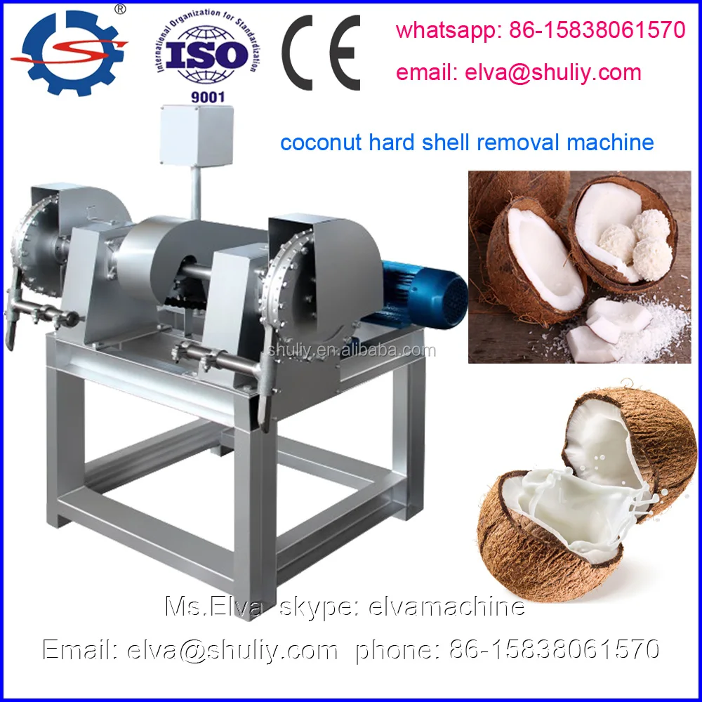 Full Stainless Steel Coconut Shell Removal Machine - Buy Coconut Shell ...