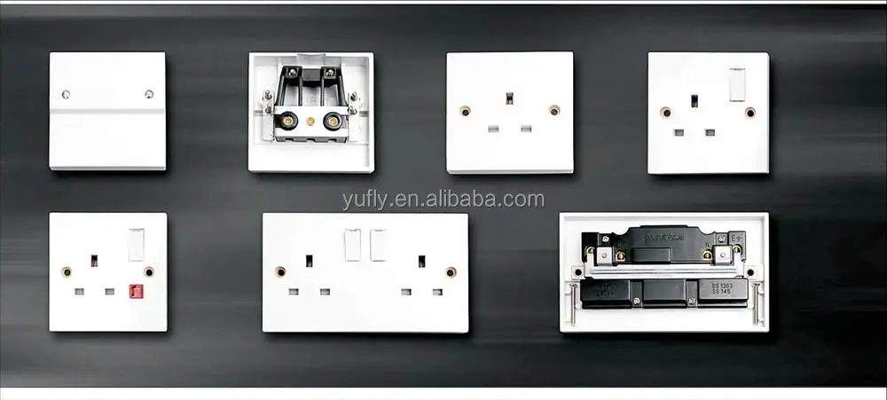 Uk High Quality 45a Cooker Cable Socket Outlet - Buy 45a Cooker,Uk ...