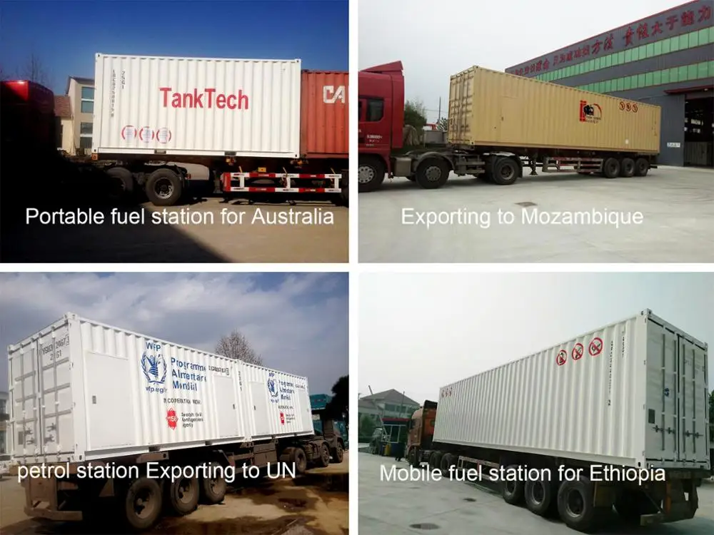 21000L Containerized Above Ground Bulk Fuel Storage Tank