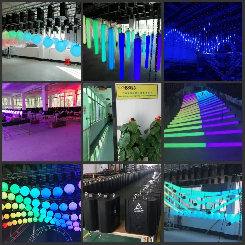 Heavy Lifting Beam Ring LED - Kinetic Light Up/down DMX RGB LED