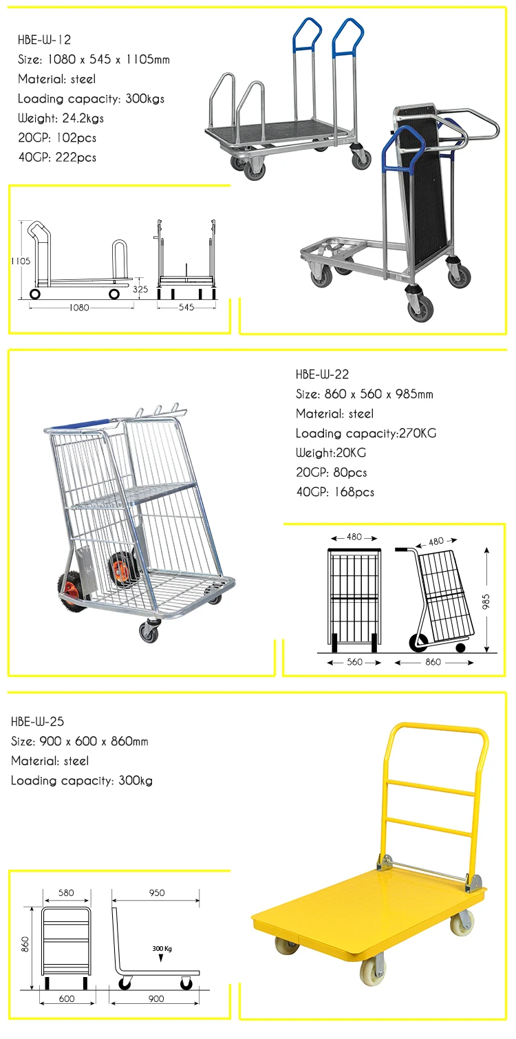 Hand Tool Carts for Hotel - Efficient Warehouse Solutions