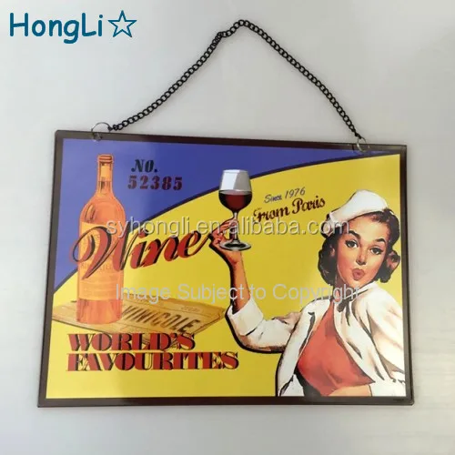 Custom Printing Embossed Metal Tin Sign Board - Buy 3d Sign Board ...