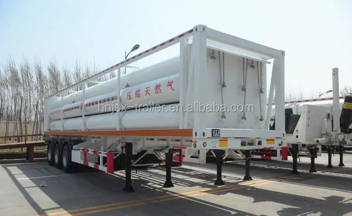 Compressed Natural Gas (CNG) Tube Trailer - 4410kgs Payload
