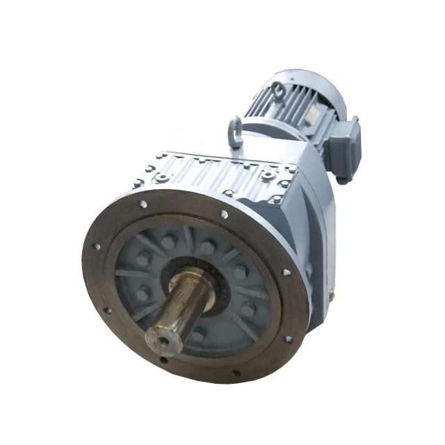 GR/GRF Flange Mounting Helical Inline Gear Box Transmission Speed ...