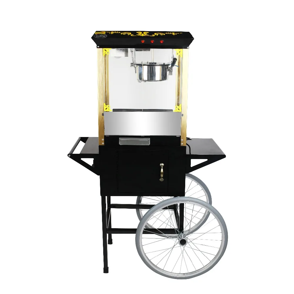 2019 Stainless Steel Commercial Mobile Popcorn Machine With Cart To All ...