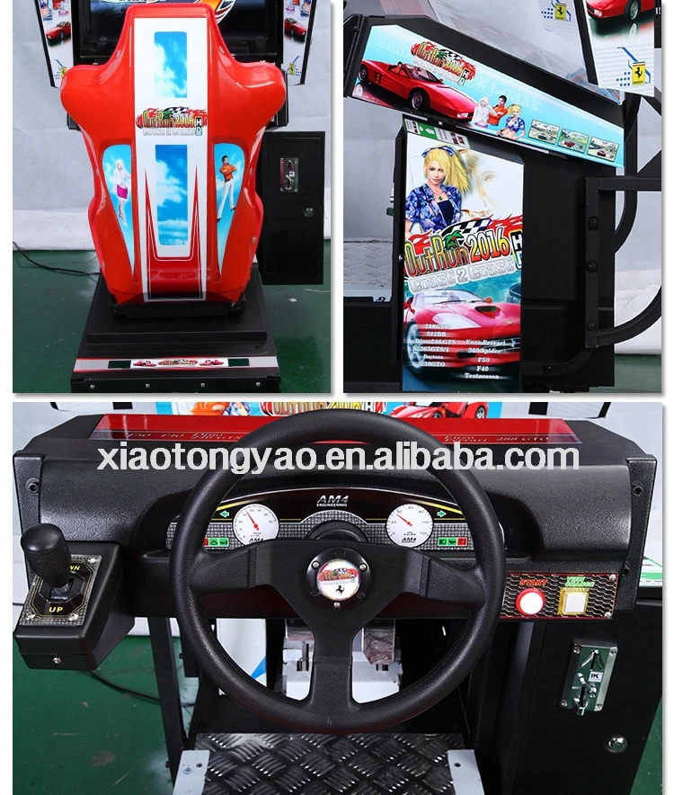 Popular Game Center Video Simulator Arcade Adult Car Racing Game Machine