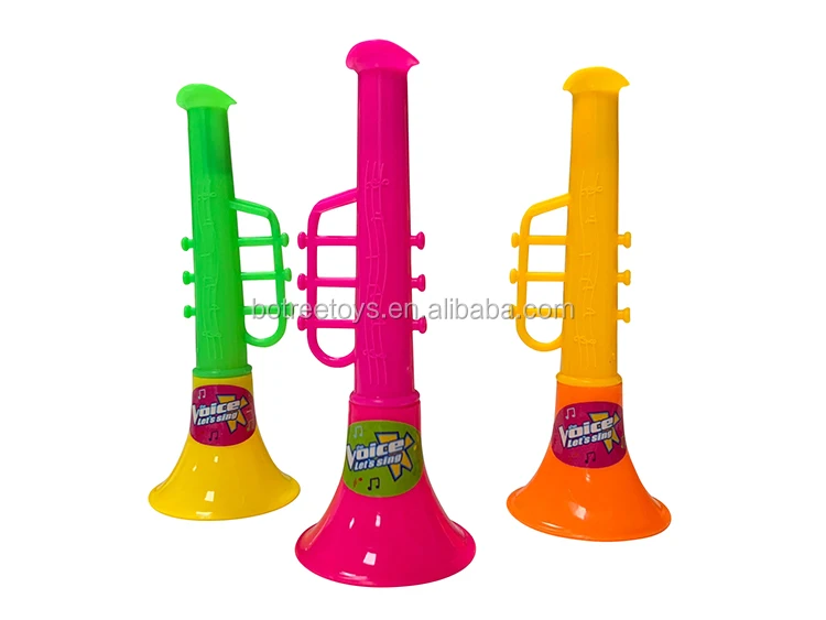 Horn Trumpet Whistle Plastic Toys for Kids - Surprise Capsule Egg