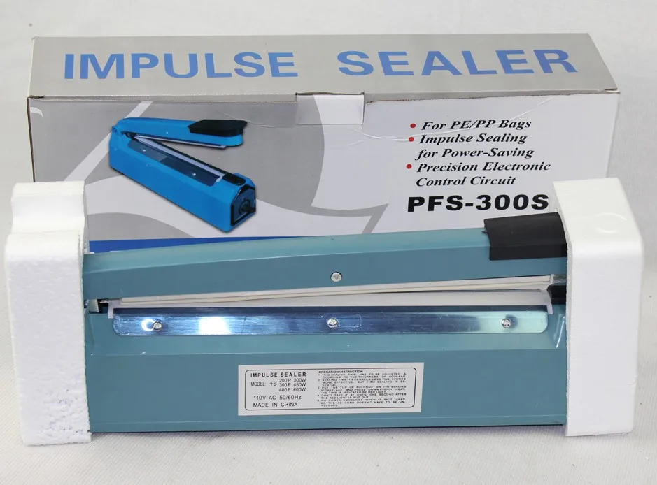 Plastic Hand Press Sealing Machine Plastic Hand Press Sealer Pfs-300s ...