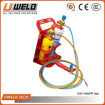 Portable Gas Welding & Brazing Kit Oxyturbo Set 110 Oxy/turbo Gas ...