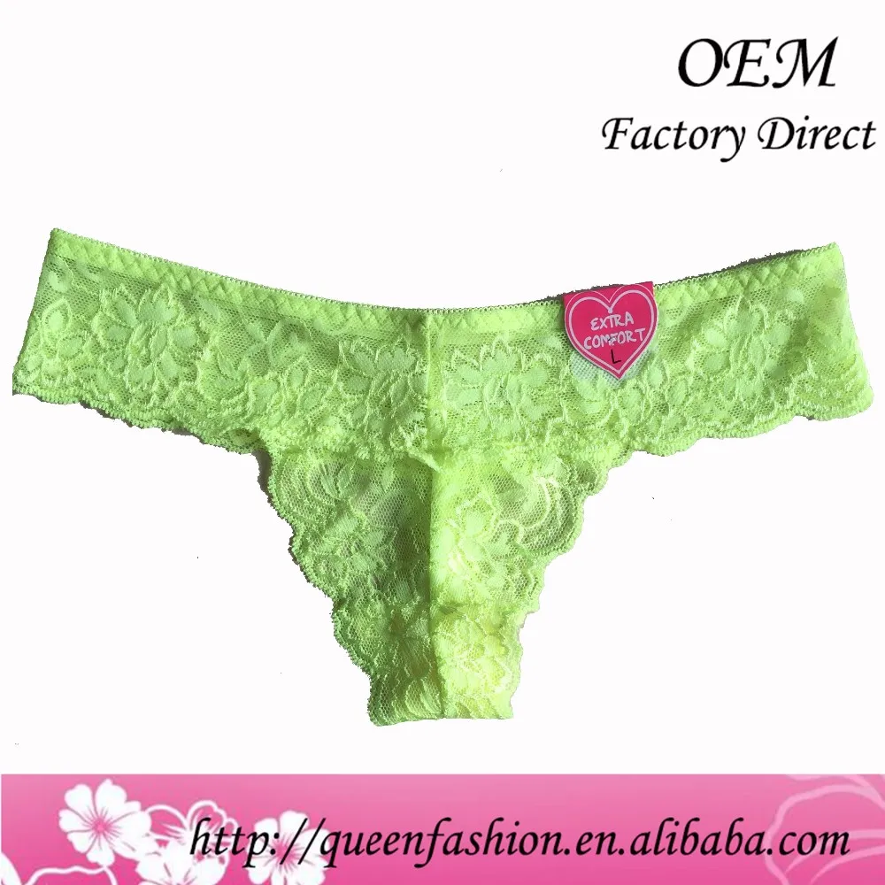 Wholesale Ladies Sexy Fancy Panty Thong Sex Lace G String Young Girls