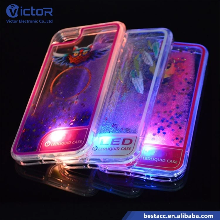 2017 New Wholesale Custom Led Light Up Case Cell Phone Case For Iphone ...